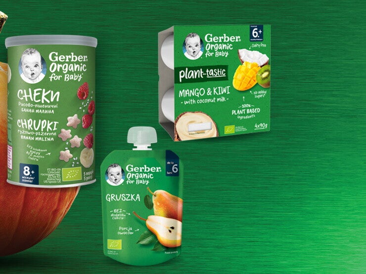Kašice za bebe i drugi Gerber Organic for baby proizvodi
