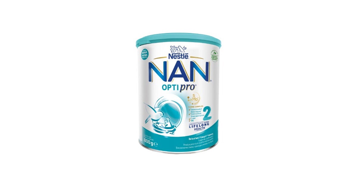 NAN® OPTIPRO® 2 800g prijelazna formula | Nestlé Baby & Me