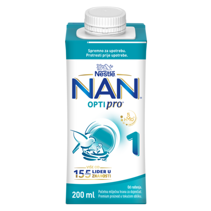 Nestlé NAN OPTIPRO® 1 5HM-O. Za dojenčad. | Nestlé FamilyNes